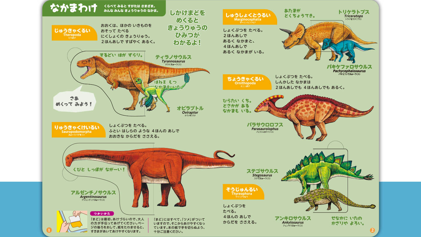 2023/12/8～のマクドナルド ハッピーセット「ずかん」にオリジナル恐竜ミニ図鑑登場。シールも | KidZAURUS (キッザウルス)